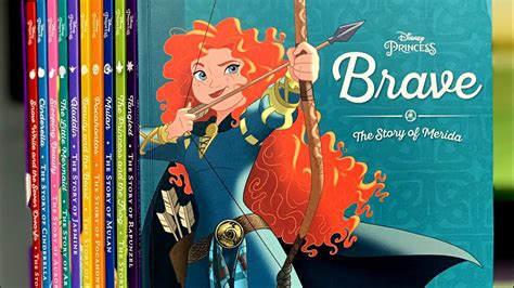 Disney Princess Brave The Story Of Merida Storybook Reveiw Youtube