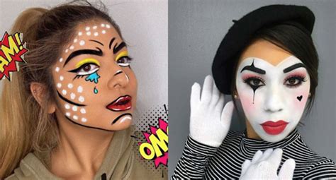 Mime Makeup Without White Face