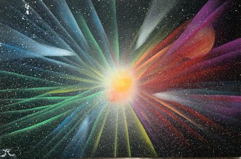 Imploding Star This Was My First Attempt For Rainbow Challenge Didnt