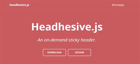 Best Jquery Plugins For Creating Sticky Layer And Table Header