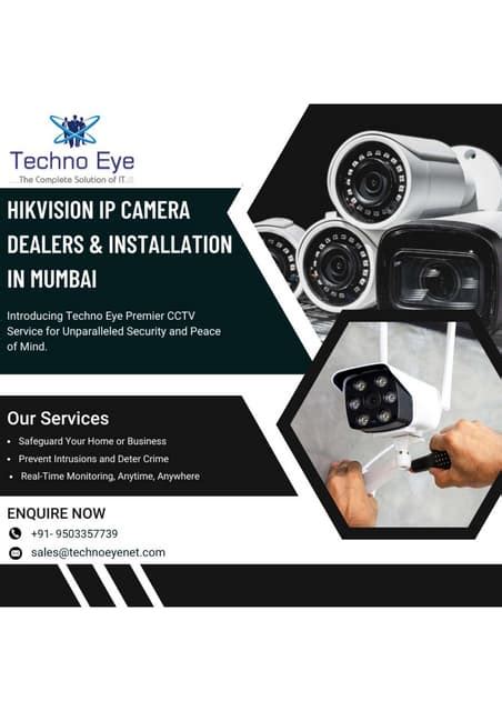 Techno Eye Cctv Camera And Installation Structured Cabling Services