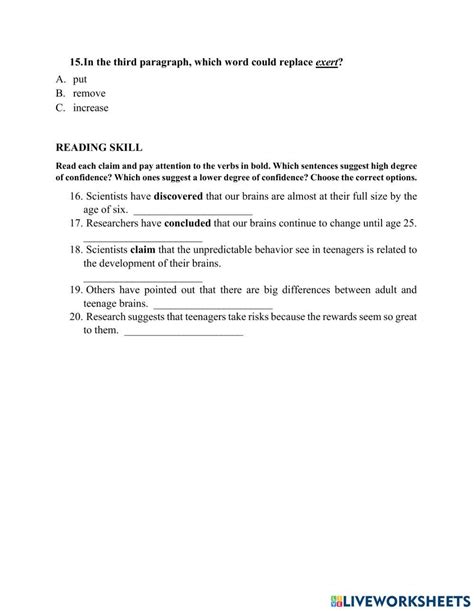 re2 unit 9 quiz engl005q4 live worksheets