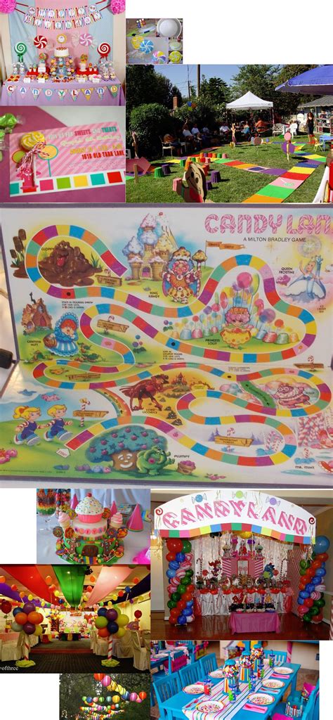 Candyland Party Ideas Games