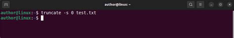 truncate file linux 5 easy methods