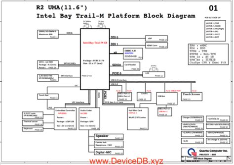 Acer Aspire Es1 131 Es1 111 V3 112p Quanta Zhk Da0zhkmb6c0 Schematic