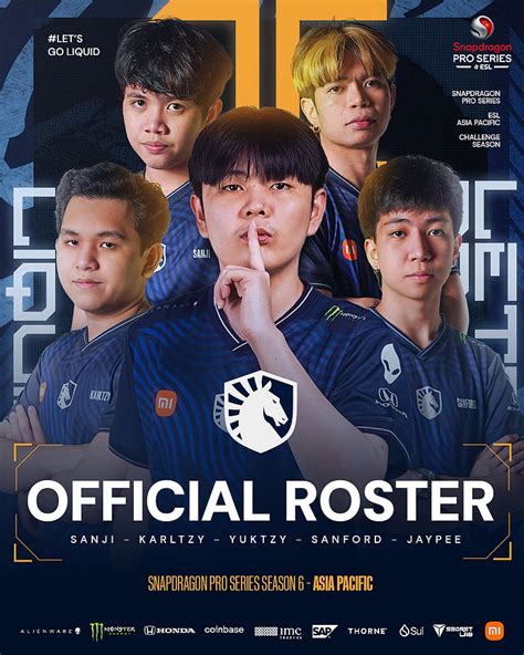 Team Liquid Ph Unveils Revamped Roster For Esl