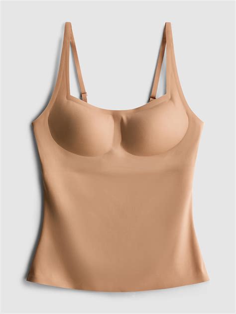 Womens Sand Seamless Built In Bra Cami Primark