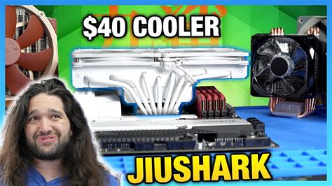 Weird 40 Cpu Cooler Jiushark Jf13k Diamond Flat Tower Review Youtube