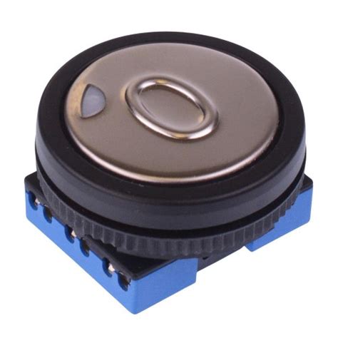 Red 12v Illuminated Large Actuator Push Button Switch Ip53