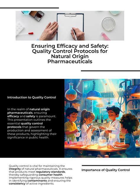 Ensuring Efficacy And Safety Quality Control Protocols For Natural