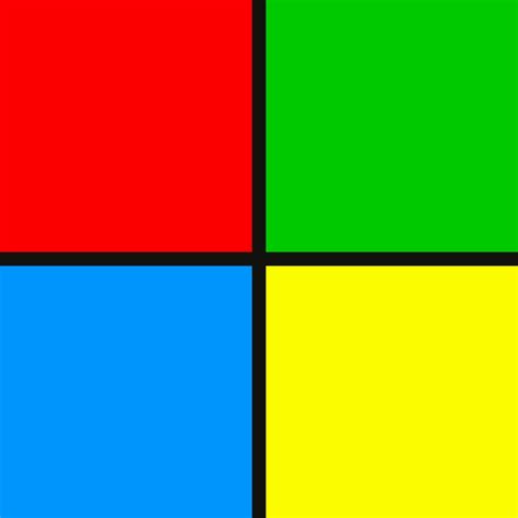 Red Yellow Blue And Green Square Logo Logodix