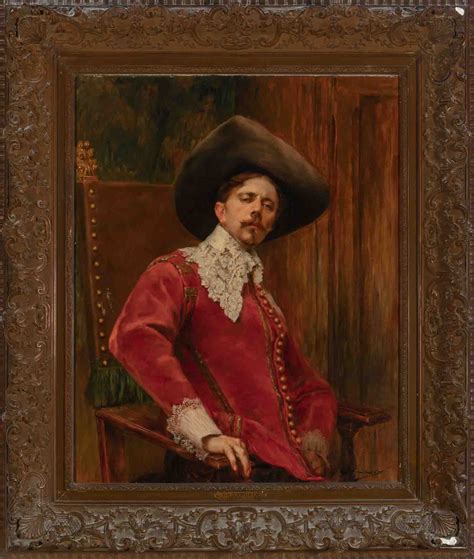 Alex De Andreis Portrait Of A Cavalier Mutualart