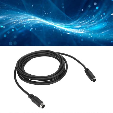 9 Pin Male To 9 Pin Male Sound Input Cable Professional Mini Din 9pin Cable For Media Center