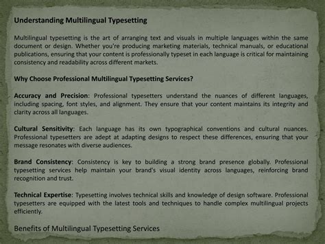 Ppt Multilingual Typesetting Service Singapore Powerpoint