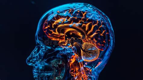 An Mri Scan Showing Increased Brain Activity In The Prefrontal Cortex
