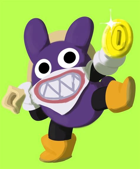 Nabbit💰 Mario Art Cute Drawings Super Mario Art