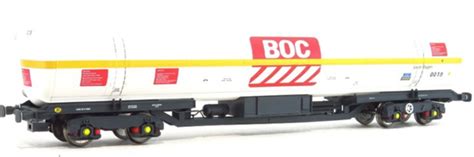 Heljan Boc17 Boc 100 Liquid Nitrogen Tank Wagon No0019 Rails