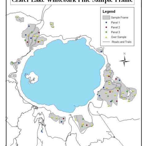 Distribution Of Whitebark Pine Limber Pine And Foxtail Pine From
