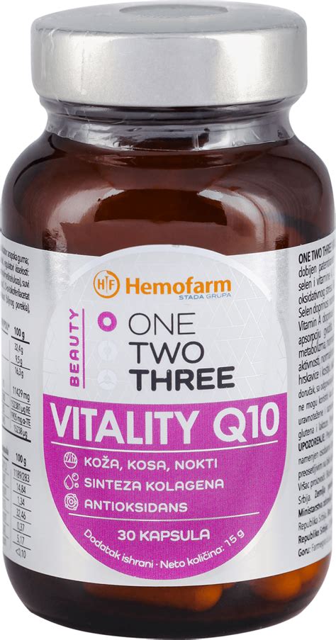 Hemofarm Beauty Vitality Kapsule Q10 30kom Cenoteka