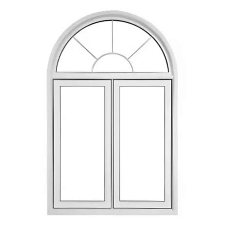 White Upvc Arch Glass Window At Rs 5400piece In Bengaluru Id