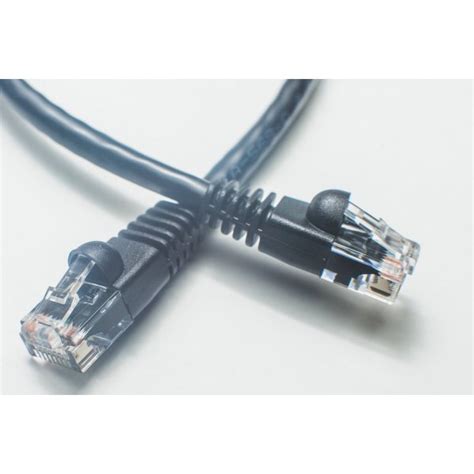 Cat6a Shielded Patch Cable Black