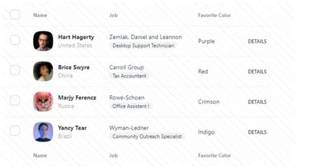 23 Stunning Tailwind Tables For Modern Web Design