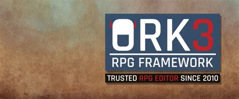 RPG Editor ORK Framework Complete RPG Framework For Unity