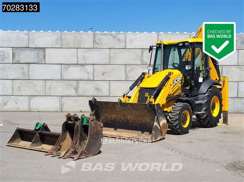 Jcb 3cx Telescopic Stick 3 Buckets Backhoe Loader For Sale From The