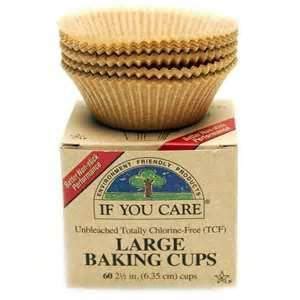 Good Earth Large Baking Cups Unbleached 60 Cups Good Earth