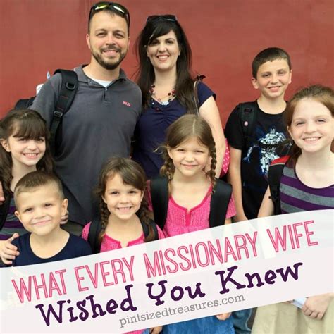 What Every Missionary Wife Wished You Knew · Pint Sized Treasures