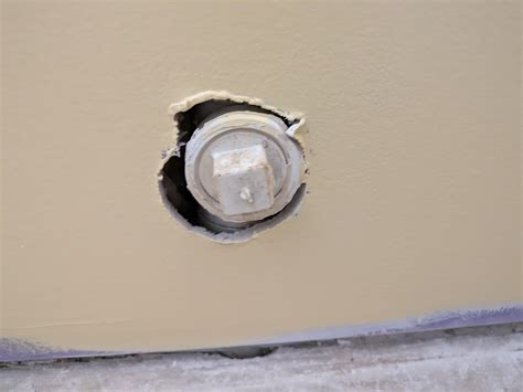 How To Trimout This Cleanout Set Deep In A Wall R Plumbing