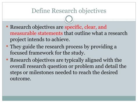 Formulating The Research Objectivespptx