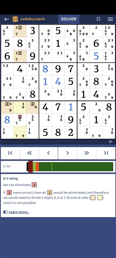 6 Cell Y Wing Rsudoku