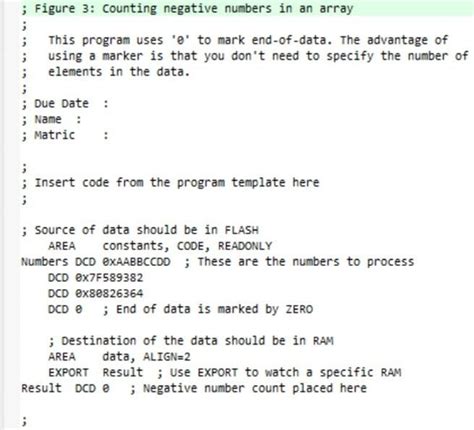 Solved Figure 3 Counting Negative Numbers In An Array