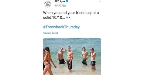 El Tuit Machista Que El Ajax Tuvo Que Borrar Tras El Revuelo Generado