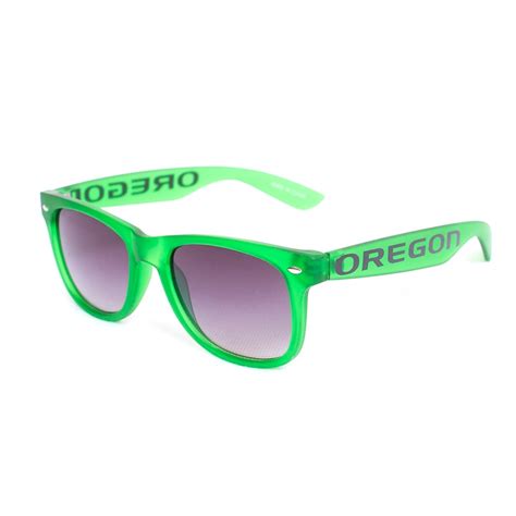 Green Translucent Neil Soft Feel Black Oregon Sunglass