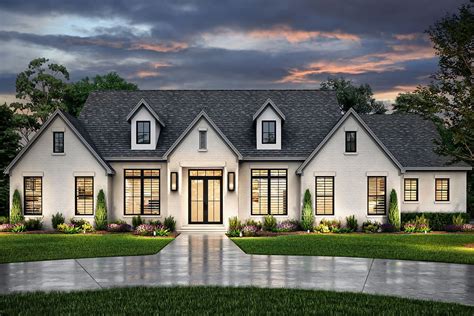 Transitional House Plans Architectural Designs