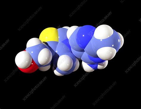 Vitamin B1 Molecule Stock Image F0089374 Science Photo Library
