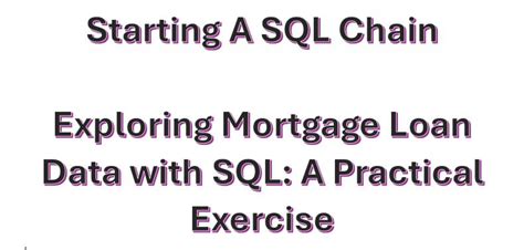 Danish Hasan On Linkedin Sql Dataanalysis Mortgageloans Linkedinlearning