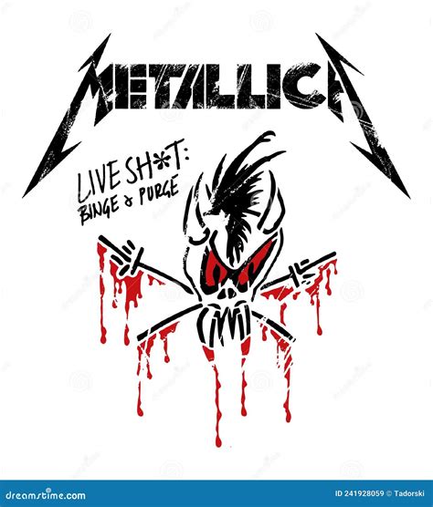 How To Draw Metallica Logo