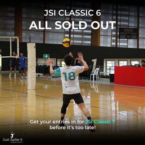 😱 jsi classic 6 is now just spike it volleyball academy