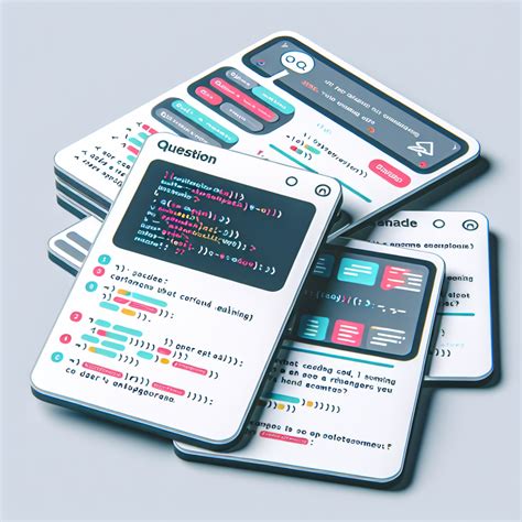 best coding flashcard generator vondy