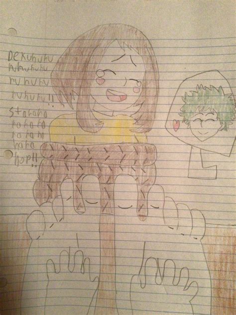 Deku Tickling Uraraka By Ironcatbrony On Deviantart