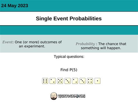 Single Event Probability Teaching Resources Single Event Probability Teaching Resources