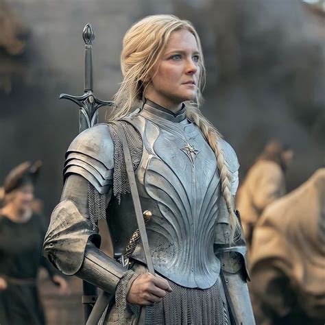 More Promos Of Galadriel In Her Numenorian Armor 💪 Power Ring Lord Of The Rings Power Season