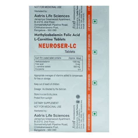 Neuroser Lc Tablet Uses Side Effects Price Apollo Pharmacy