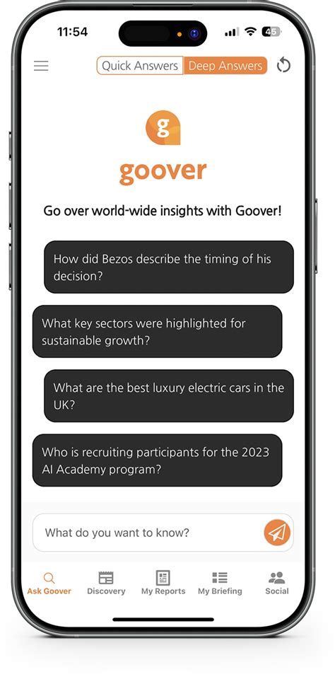 Goover The Ai Research Agent