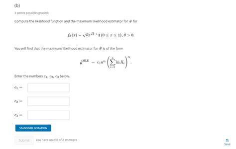 Solved 4 Maximum Likelihood Estimators Bookmark This Page