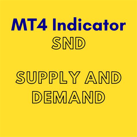Mt4 Indicator Snd Supply And Demand Khas Untuk Forex Shopee Malaysia