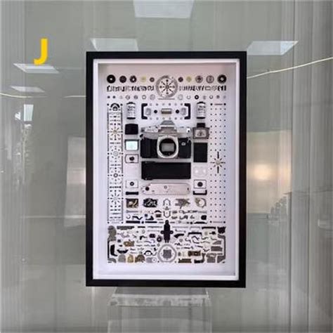 Disassemble Camera Wall Decor Camera Teardown Deconstructed Camera Art Camera Shadow Box